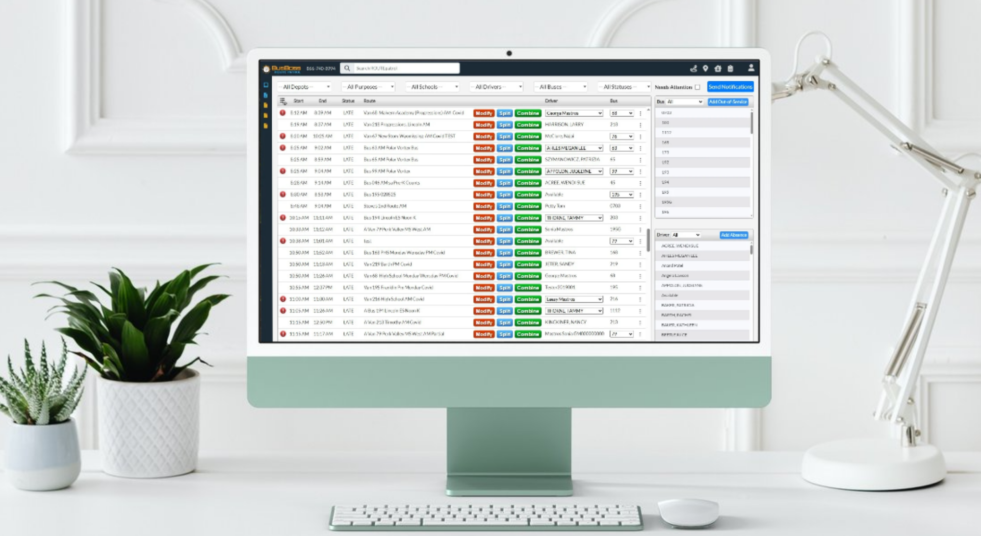 DISPATCHpatrol Web App | Last Minute Route Modifications