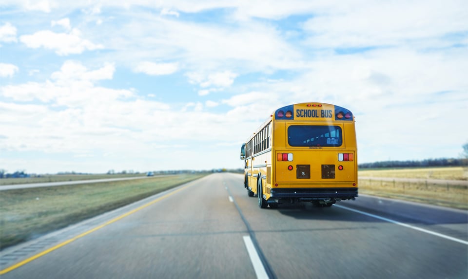 New RE Series School Bus in Production Offers Improvements In ...