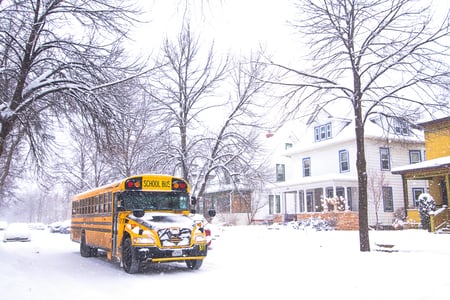 Icy, Snowy Weather & School Bus Safety