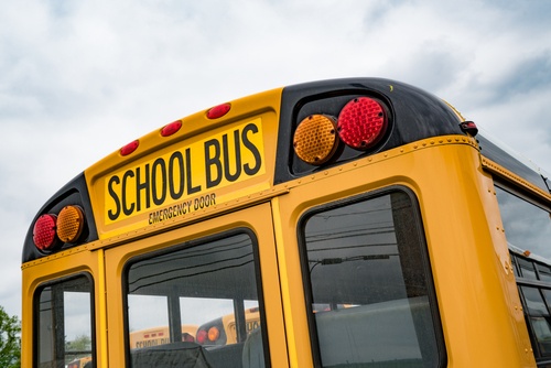 Eight-Way Light System on Wisconsin School Buses