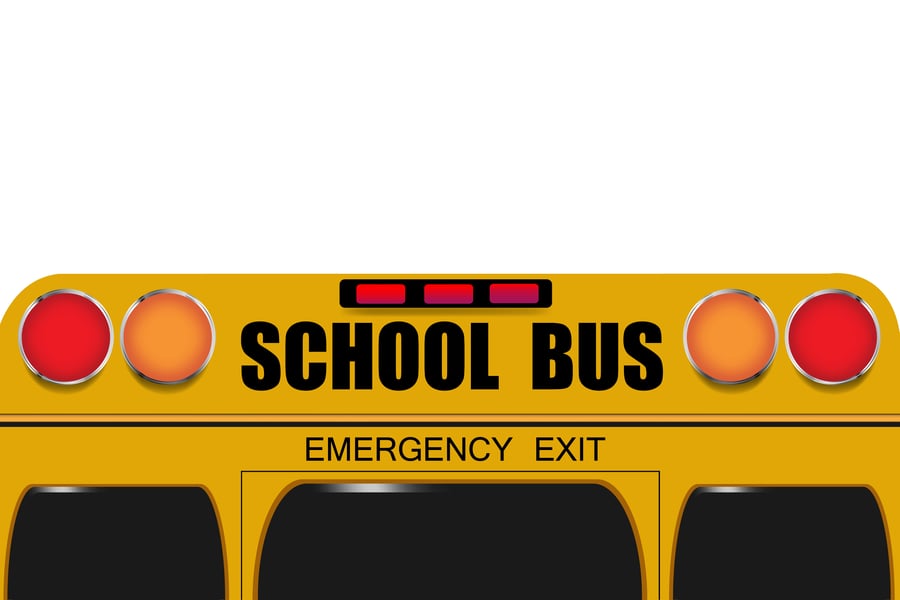 School Districts Try out Lighted Signs on School Buses